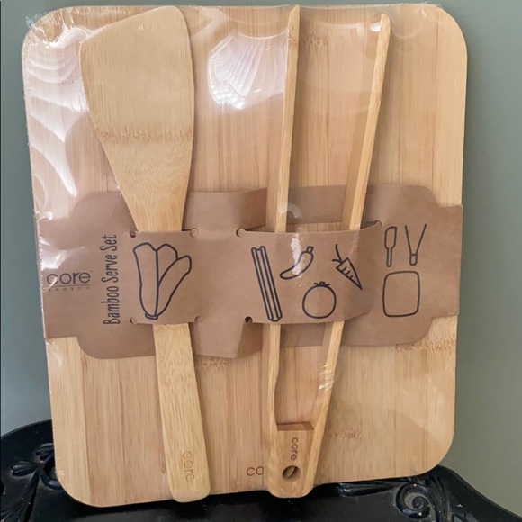 Kitchen | Core Bamboo Serving Set | Poshmark